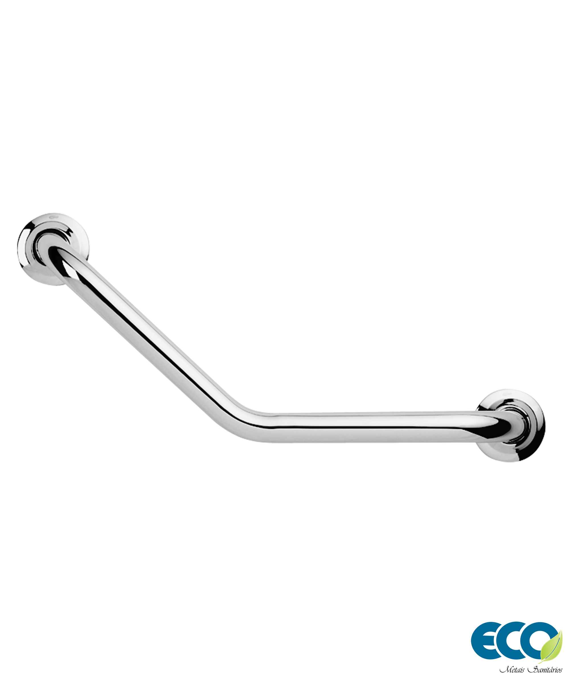Barra de Apoio Inox Curva 40cm 9140 – Eco Metais Sanitários